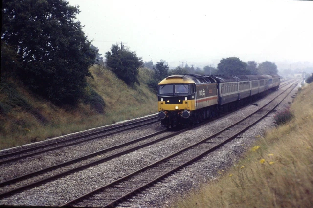 35MM ORIGINAL COLOUR Rail Slide BR Class 47 47621 at unknown location £ ...