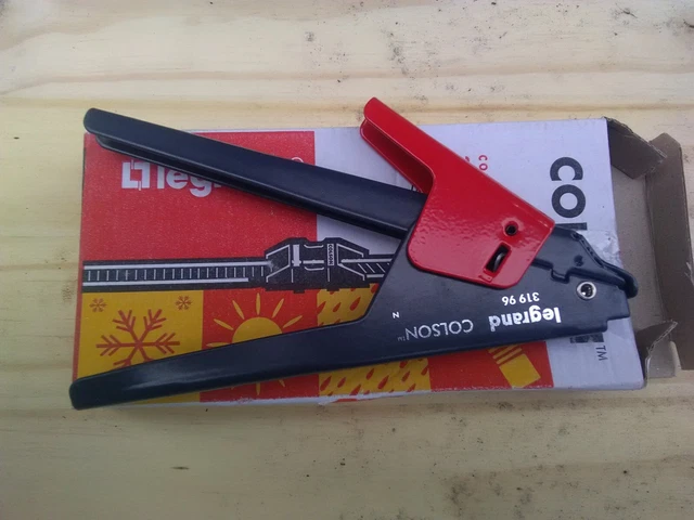 PINCE COLSON POUR serrage et coupe collier - noir/rouge legrand ...