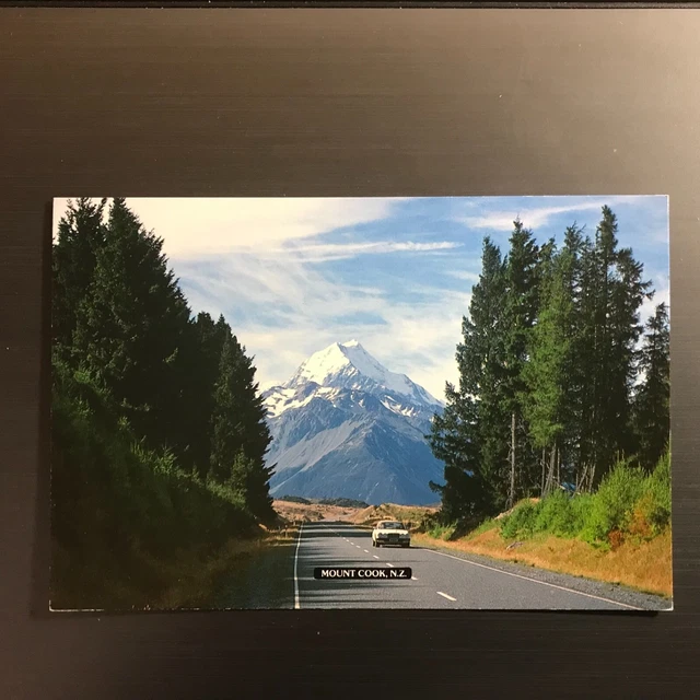 POSTCARD MOUNT COOK New Zealand Mountain £3.42 - PicClick UK