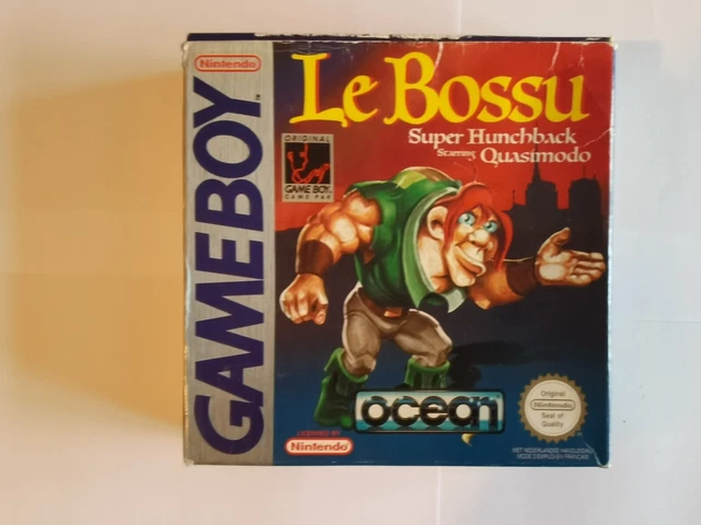 LE BOSSU SUPER Hunchback Starring Quasimodo Game Boy Complet PAL FAH ...