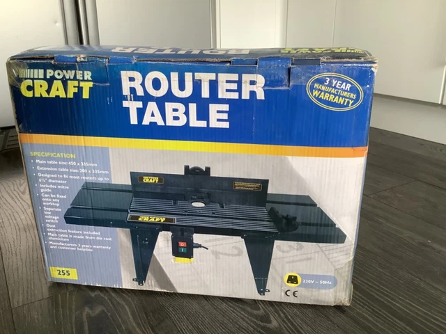 POWER CRAFT ROUTER Table £40.00 - PicClick UK