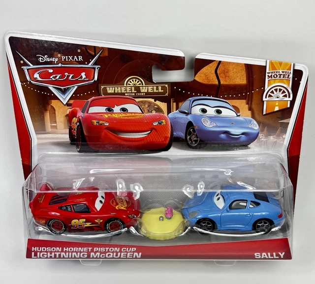 Disney Pixar Cars Lightning Mcqueen Sally Metal Scale Pack Hot Sex Picture