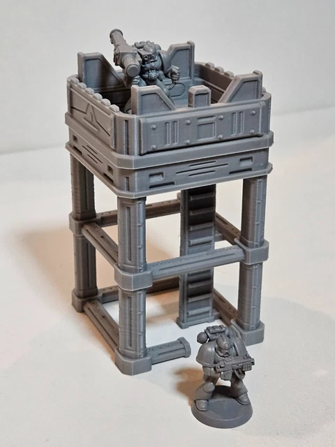 SCI FI WATCHTOWER - torre fantascientifica - Wargaming Tabletop Scatter ...