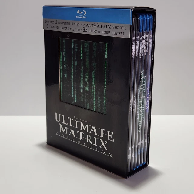 ULTIMATE MATRIX COLLECTION (Blu Ray DVD 2003) Region B Rare Like New £ ...
