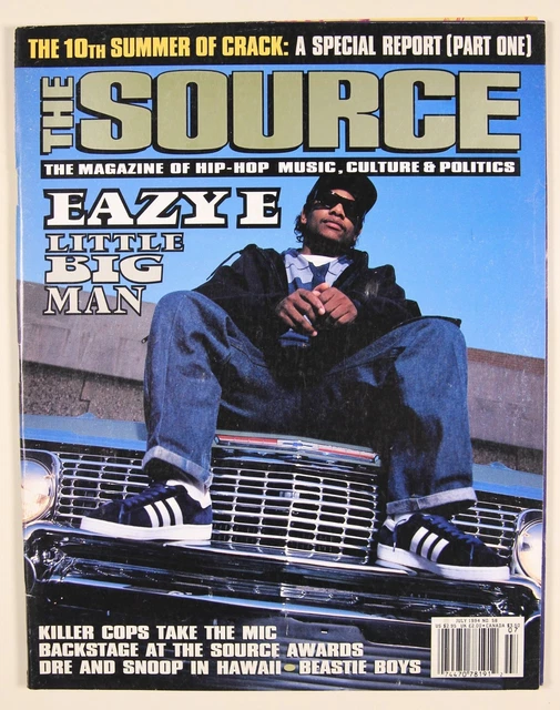 THE SOURCE MAGAZINE, Cover: Eazy E, July 1994 Issue #58 £50.00 ...