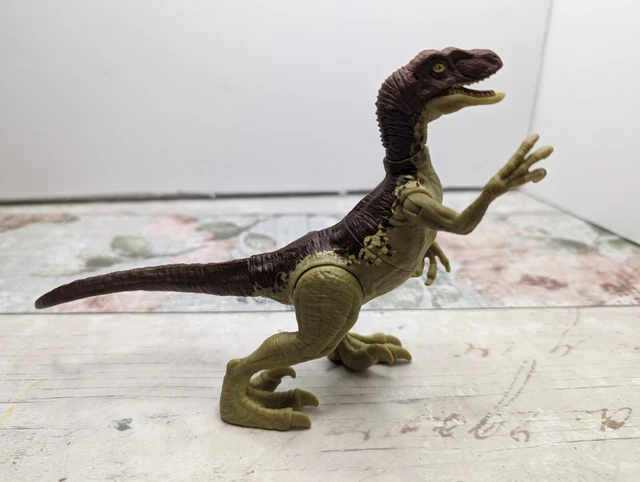 JURASSIC WORLD DINO Escape Fierce Force "Velociraptor" Raptor Figure ...
