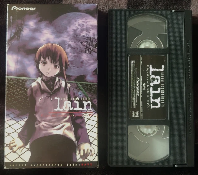 SERIAL EXPERIMENTS LAIN VHS Lot | Pioneer | English Dubbed | Navi ...