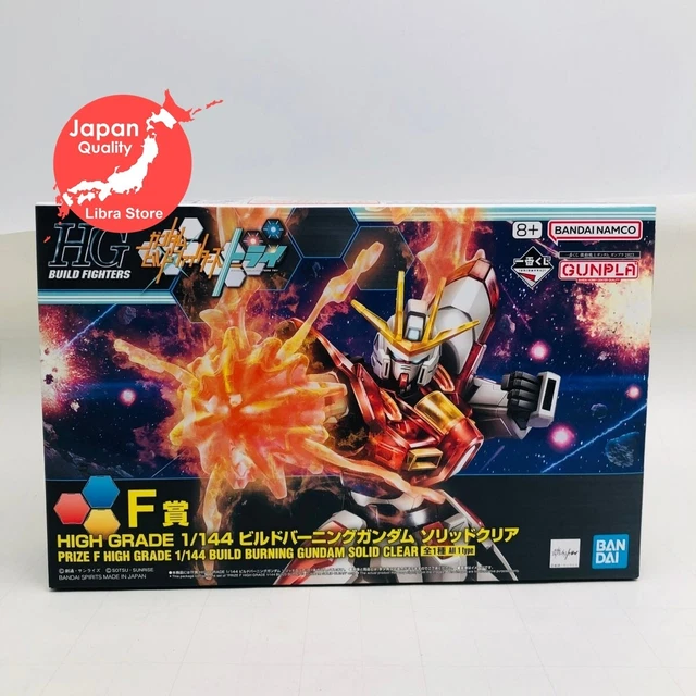 RARE GUNDAM MODÈLE Kit Kuji 2023 Hg 1/144 Construction Brûle Express De ...