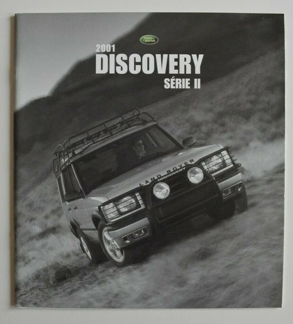 2001 LAND-ROVER DISCOVERY SERIES II dealer brochure catalog - French ...
