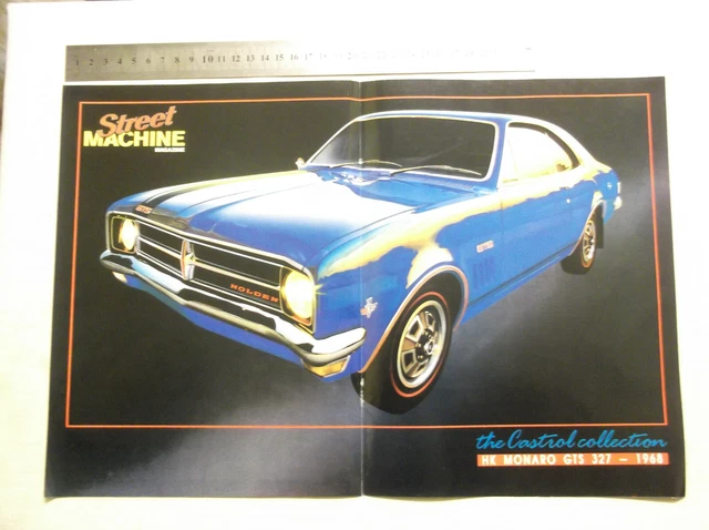 HK GTS HOLDEN Monaro Poster Removed from a Street Machine Magazine EUR ...