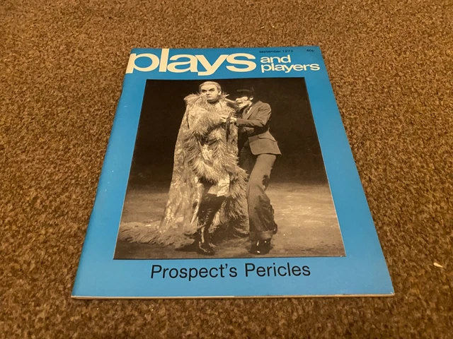PLAYS AND PLAYERS Magazine 1973 Sep Harrold Innocent Jan Waters Sheila ...