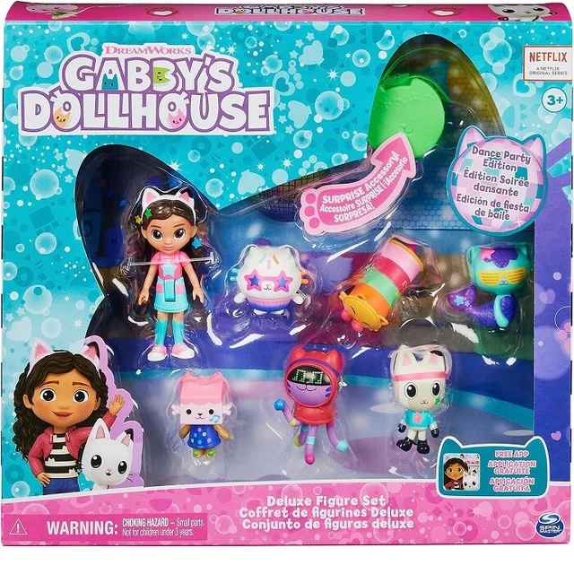 SPIN MASTER GABBY'S Dollhouse, Pack Deluxe Avec 7 Personnages Fête de ...