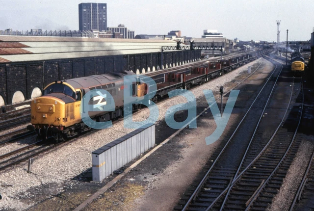 35MM RAILWAY SLIDE of Class 37 37905 @ Cardiff Copyright to Buyer £4.99 ...