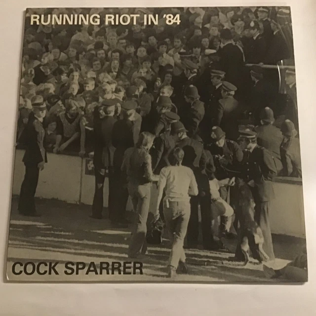 COCK SPARRER - Runnin‘ Riot In 84 Lp Syndicate Records Syn Lp 7 Uk-1984 ...