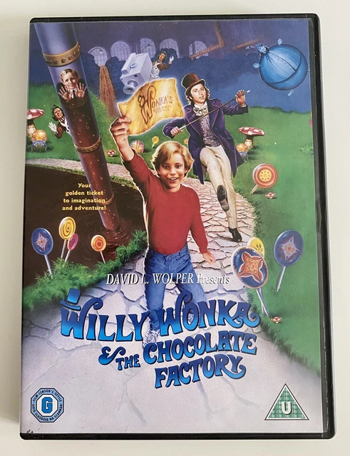 'WILLY WONKA AND the Chocolate Factory' 1971 Film DVD £1.00 - PicClick UK