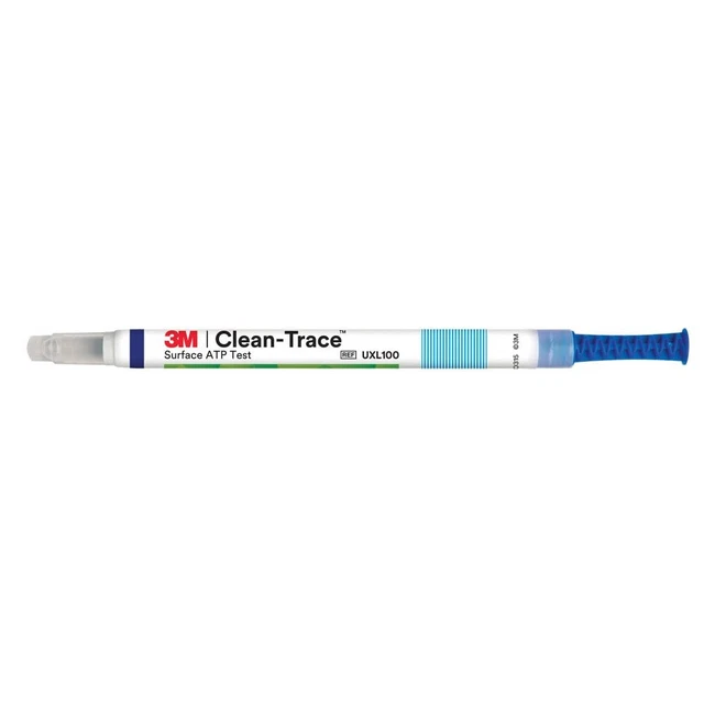 3M CLEAN-TRACE UXL 100 Surface Protein Plus Swabs ATP test PACK OF 50 ...