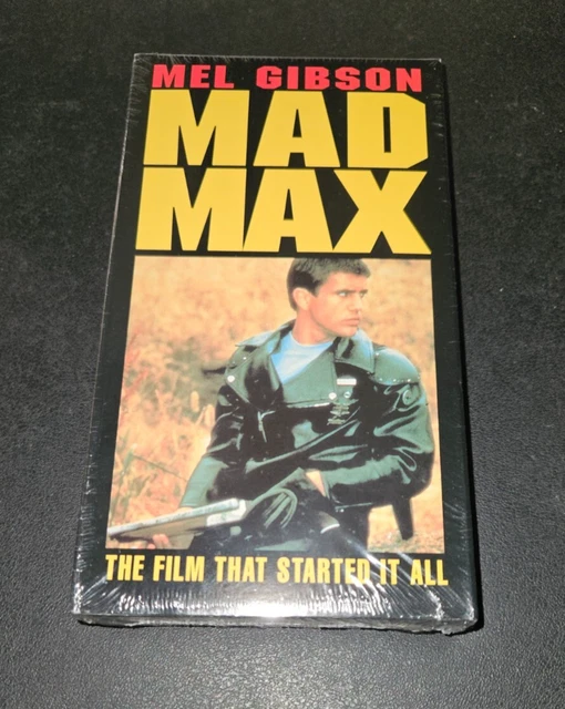 MAD MAX (VHS, 1993) Mel Gibson Rare Sci-Fi Action OOP Brand New Sealed ...