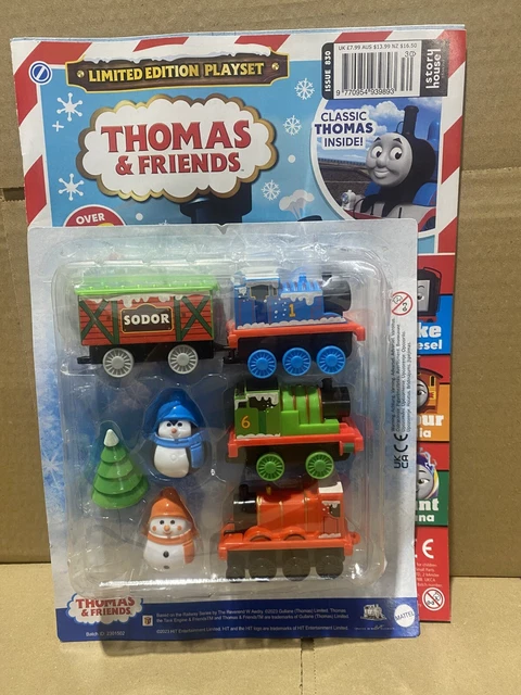 THOMAS AND FRIENDS Magazine Limited Edition Xmas Playset Toys #830 £13. ...