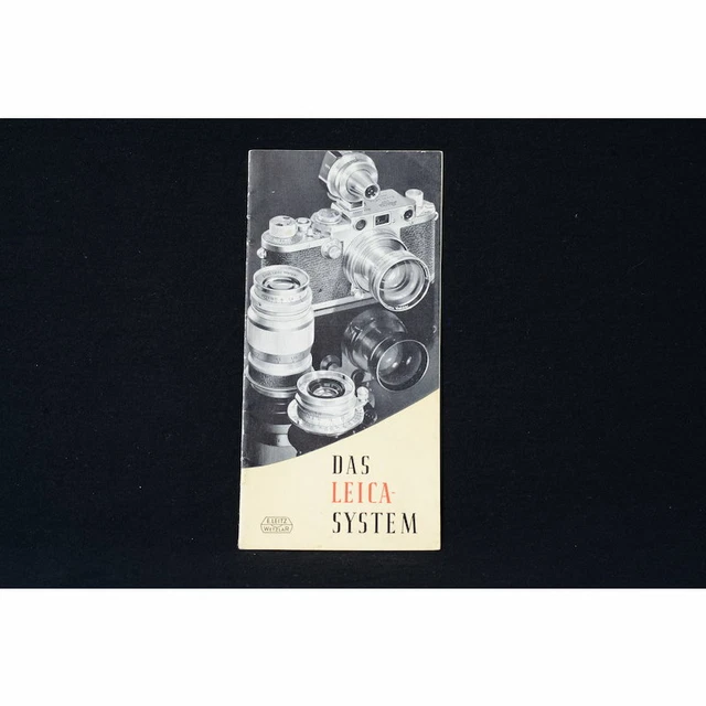 LEITZ LA LEICA Système 1953 - Prospekt - Brochure - Allemand EUR 11,16 ...