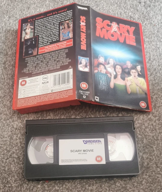 SCARY MOVIE HORROR Comedy VHS Video Tape Film Movie Carmen Electra ...