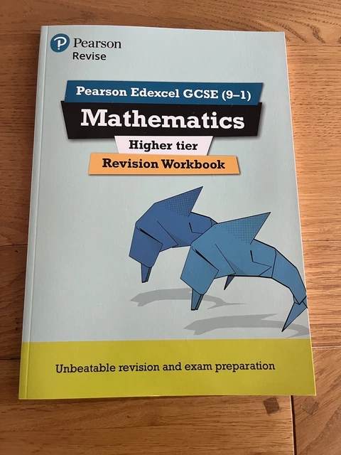Gcse Maths Revision Guide And Workbook X 2 Edexcel Great Condition Not Used £800 Picclick Uk 4785