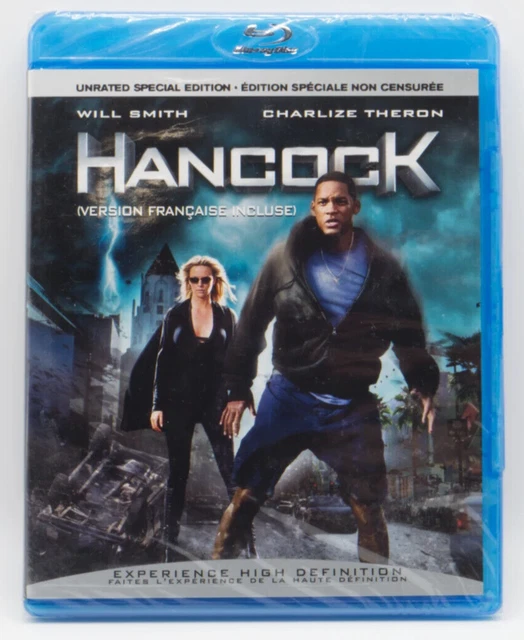 HANCOCK (BLU-RAY, 2008, Canadian) $13.99 - PicClick CA