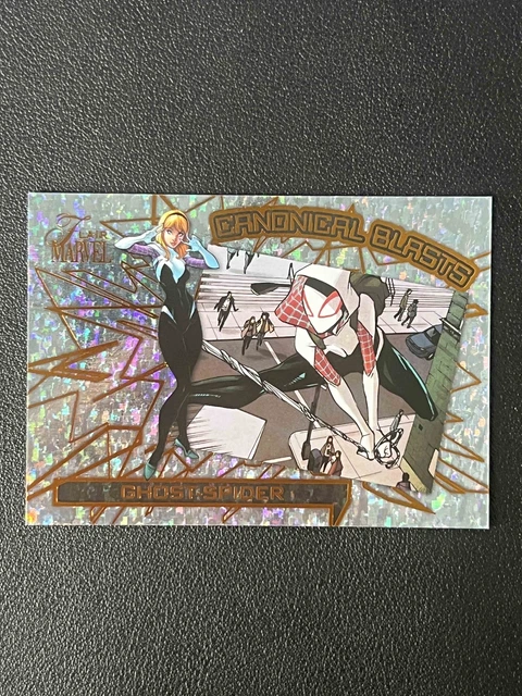 2023 FLEER MARVEL Flair Ghost-Spider Canonical Blasts #CS21 XK1LJ EUR 0 ...