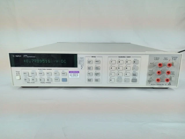 AGILENT 3458A 8.5 Digit Digital Multimeter DMM High Precision From ...