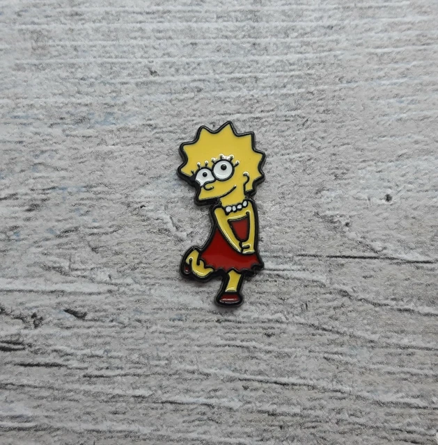 Maggie Enamel Pin Badge Brooch Bag Clothing Lanyard Lapel Accessories