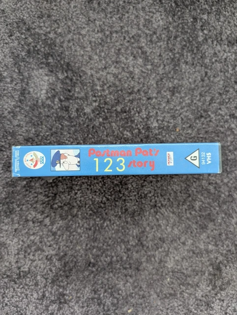 POSTMAN PAT'S 123 Story VHS Video G 1990 Classic Vintage 90's Pickwick ...
