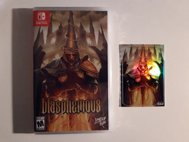 NEU! BLASPHEMOUS MIT Karte ~ LRG ~ Limited Run Games ~ US NTSC ~ Nintendo Switch EUR 59,95 ...