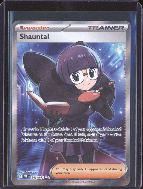 SHAUNTAL 2023 POKEMON Paradox Rift Full Art Trainer Supporter Ultra ...