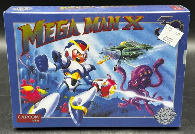 MEGA MAN X iam8bit 30th Anniversary Edition Nintendo SNES scellé neuf ...