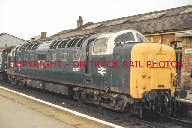 UK RAILWAY PHOTOGRAPH Of Class 55 Deltic 55007. Rm55-122 £1.70 ...