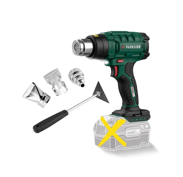 PARKSIDE® CORDLESS HEAT Gun PHLGA 20-Li B1 20v Li-ion Cheapest On Ebay ...
