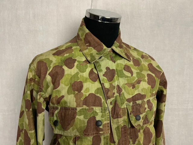 WW2 CAMOUFLAGE COVERALLS WW2 Overalls USMC WW2 Frogskin Camo WW2 £295. ...