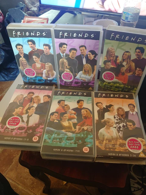 FRIENDS TV SHOW Box Set VHS Tapes - Full Series 6 - 6 VHS COLLECTION £3 ...