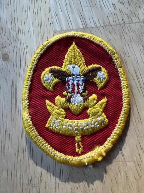VINTAGE BSA BOY Scouts Of America 🇺🇸 Be Prepared Patch $5.99 - PicClick CA