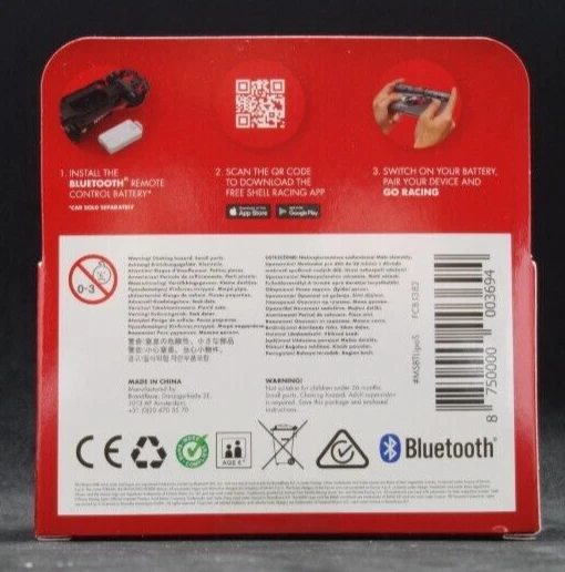 SHELL V POWER Motorsport Collection Remote Control Bluetooth Smart ...