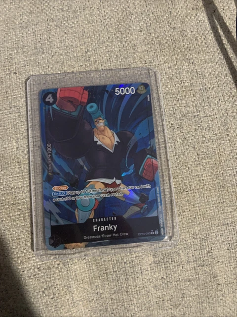 ONE PIECE OP10-090 Franky Alternative Artwork £8.66 - PicClick UK