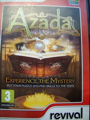 EXPERIENCE THE MYSTERY---AZADA---HIDDEN Object---Pc Cd---Mint £1.25 ...