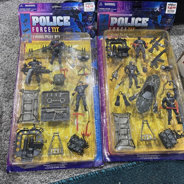 CHAP MEI Police Force Series Iii Swat Deluxe Figure Playset Pair New ...