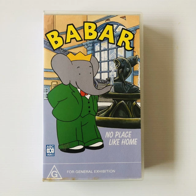 BABAR - NO Place Like Home - ABC VHS VIDEO KIDS vintage RARE £15.62 ...