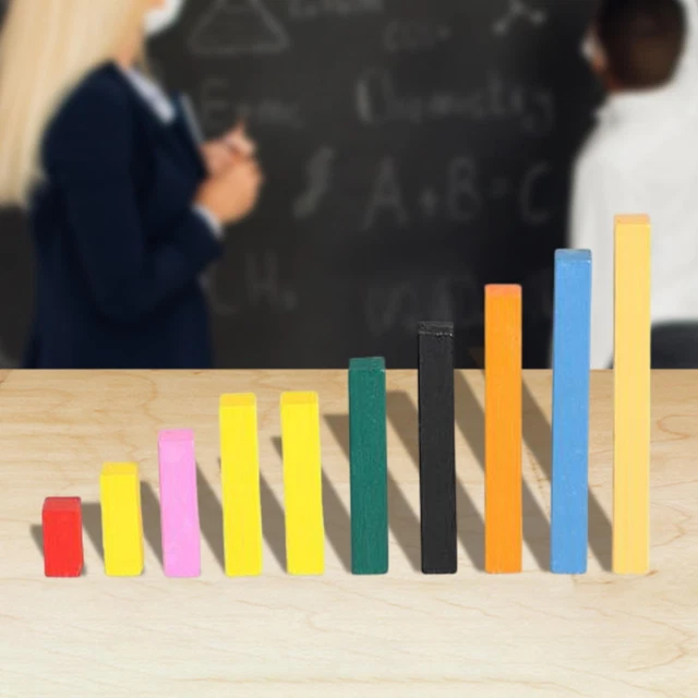 2-6PACK 10X MATH Number Rods Counting Activity Preschool Geometry £15. ...