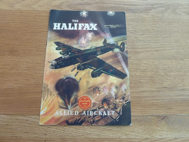 WW2 1941C ORIGINAL RAF HALIFAX CARD MODEL BOOKLET INC HEROISM BOOKLET £ ...