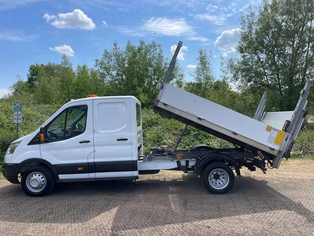 FORD TRANSIT UTILITY Cab Tipper Taillift A/C 1 Council Owner £15,598.80 ...