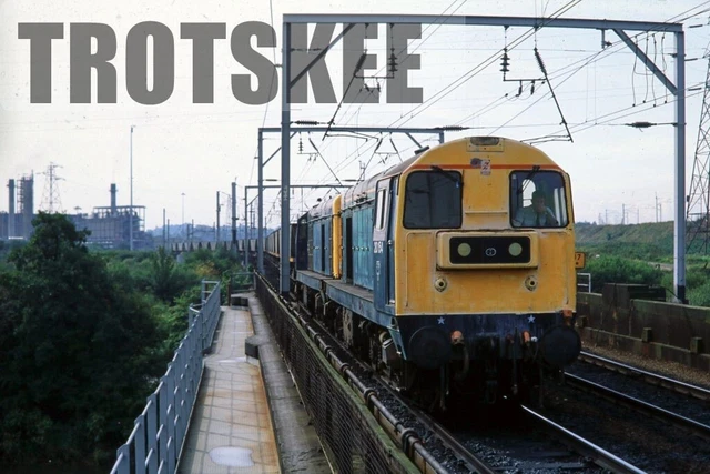 35MM SLIDE BR British Railways Diesel Loco Class 20 20154 1992 Original ...