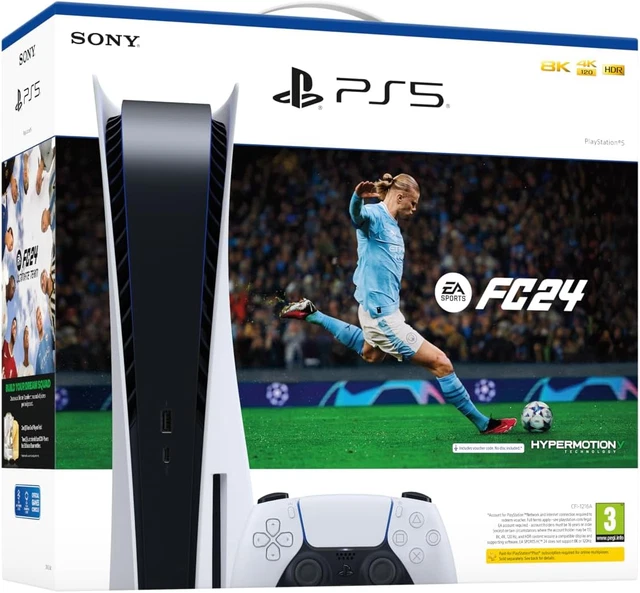 PS5 STANDARD + EA Sports FC 24 Bundle Game Bonus £581.98 - PicClick UK