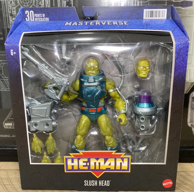 MATTEL SLUSH HEAD Deluxe MASTERVERSE He-Man Masters Of The Universe ...
