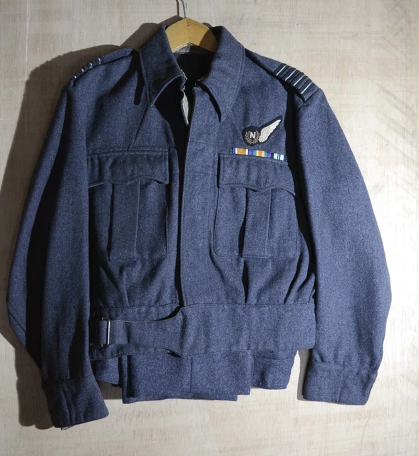 ORIGINAL WW2 RAF Battledress Uniform Group Captain 1943 Dated + BD ...